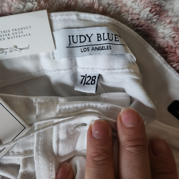 Judy Blue | Pants & Jumpsuits | Judy Blue White Nwt | Poshmark